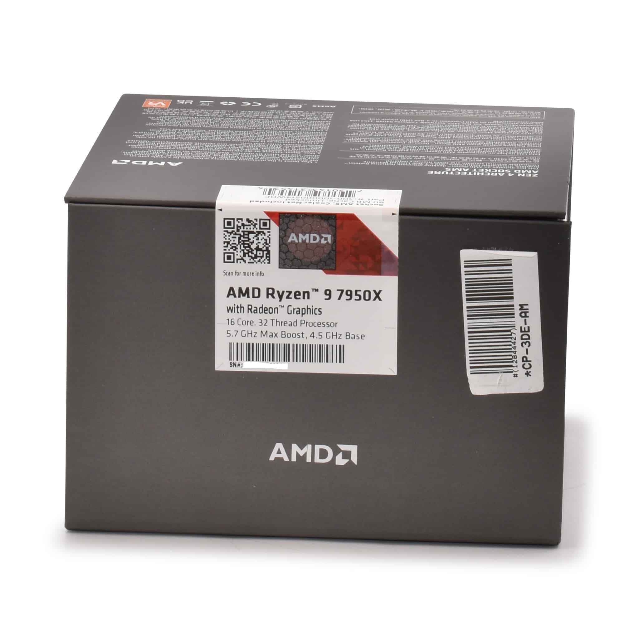 AMD Ryzen 9 7950x. 16-Core AM5 CPU Processor
